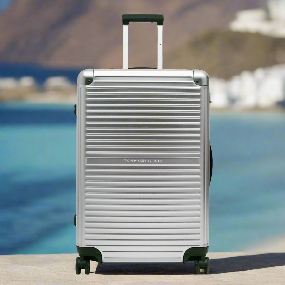 Tommy Hilfiger Titanium Series Aluminum Hard Luggage — BAGLINE
