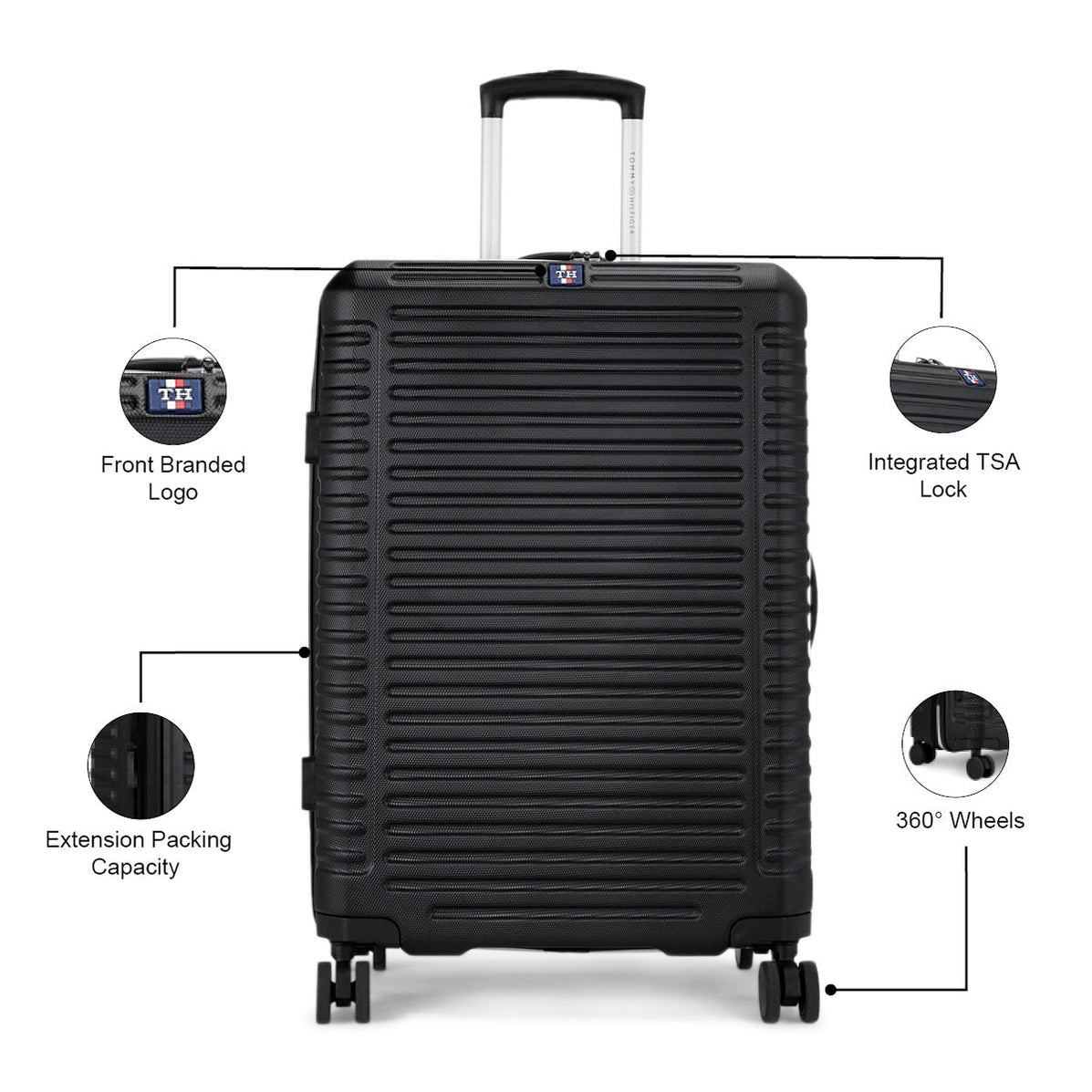 Tommy Hilfiger Hummer X ABS Hard Luggage — BAGLINE