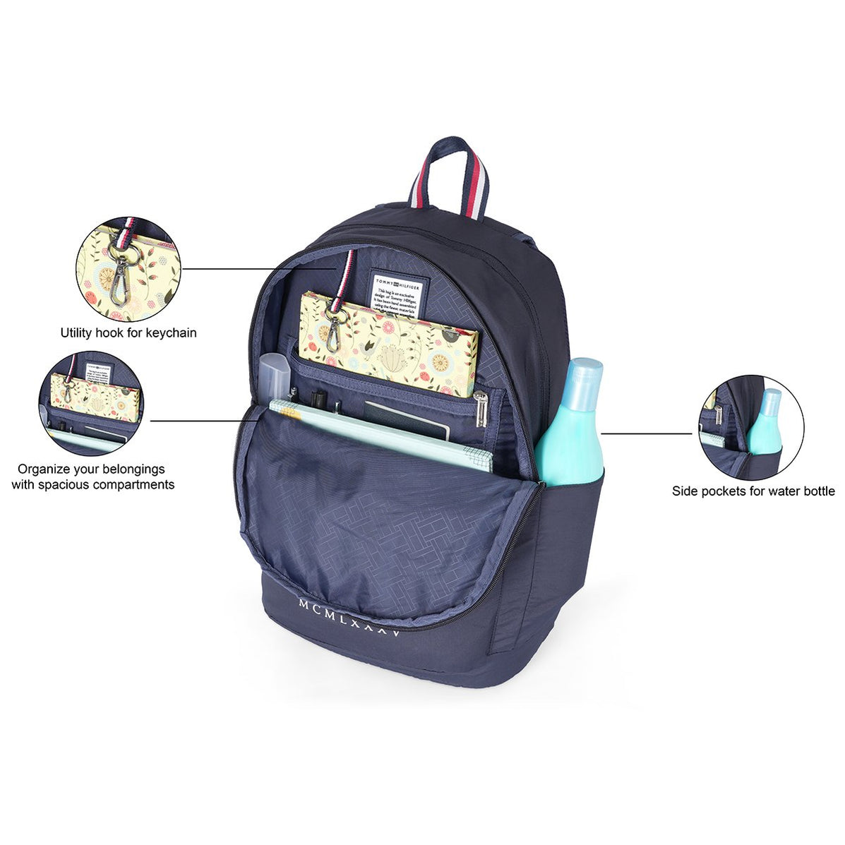 Tommy Hilfiger Duke Laptop Backpack — BAGLINE