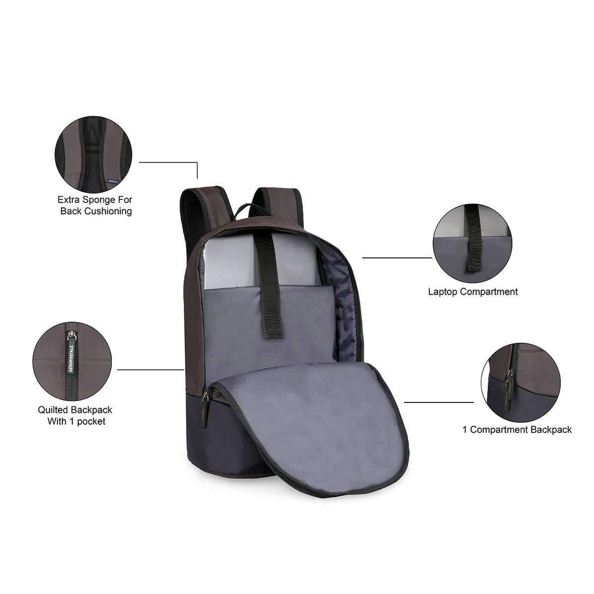 Aeropostale Knox Laptop Backpack — BAGLINE