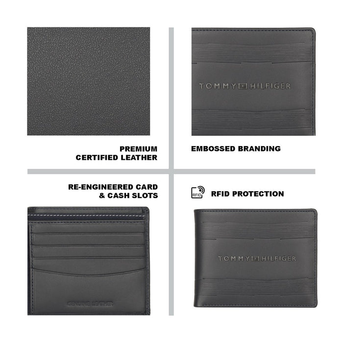 Tommy Hilfiger Emmet Men's Passcase Wallet — BAGLINE