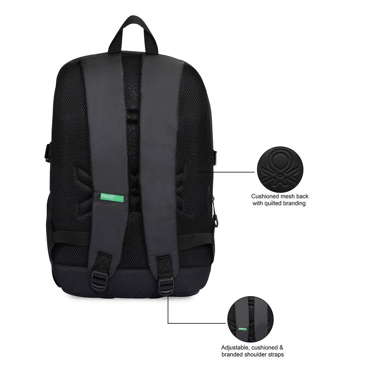 United Colors of Benetton Kaizen Laptop Backpack – BAGLINE