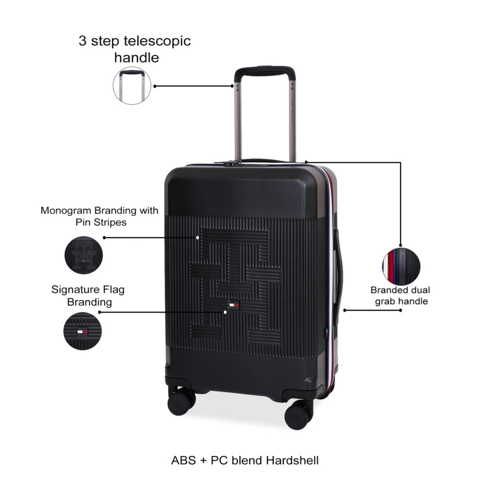 Tommy Hilfiger Patrick Hard Luggage (Set of 3) – BAGLINE