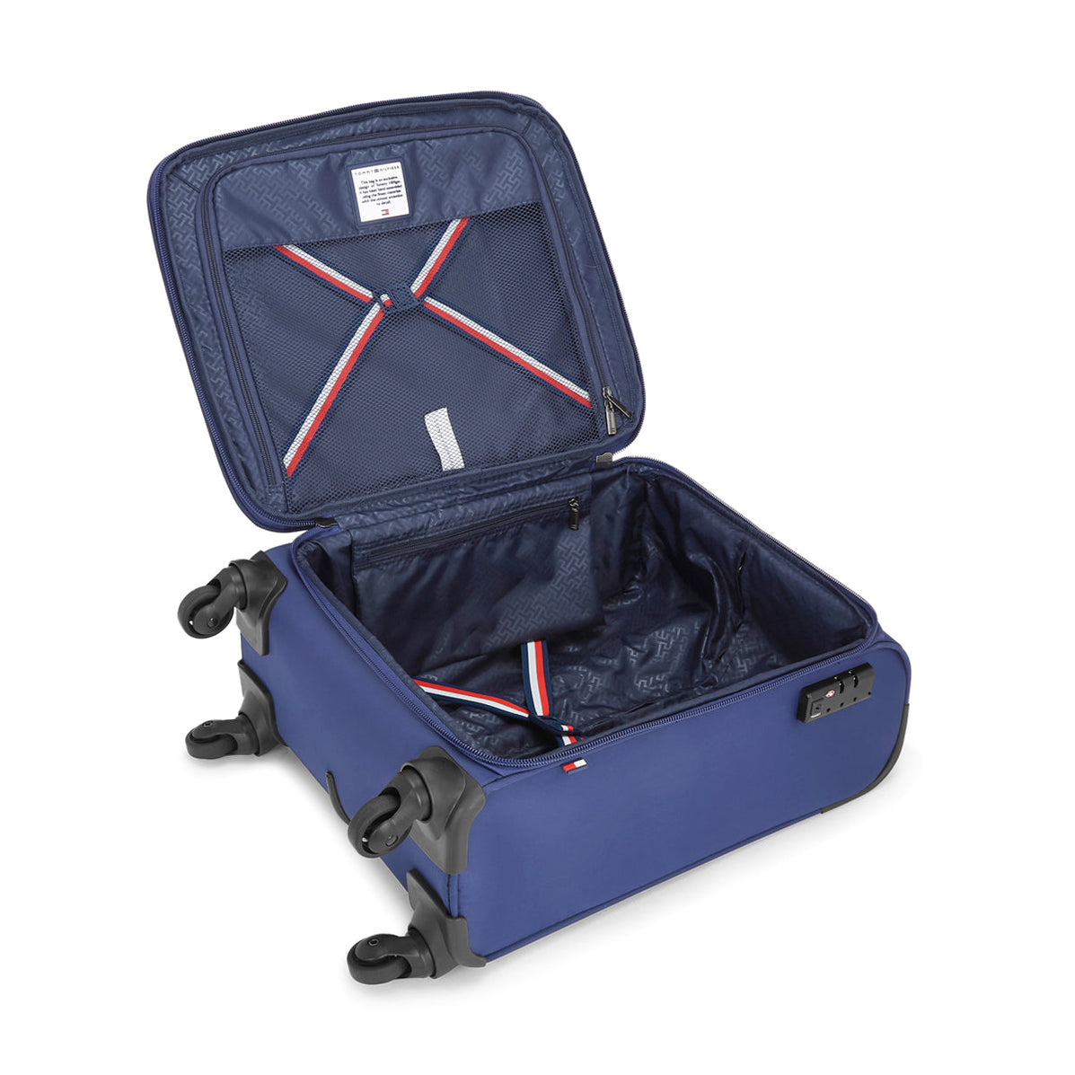 Tommy Hilfiger Bravo Soft Trolley Luggage Bag — BAGLINE