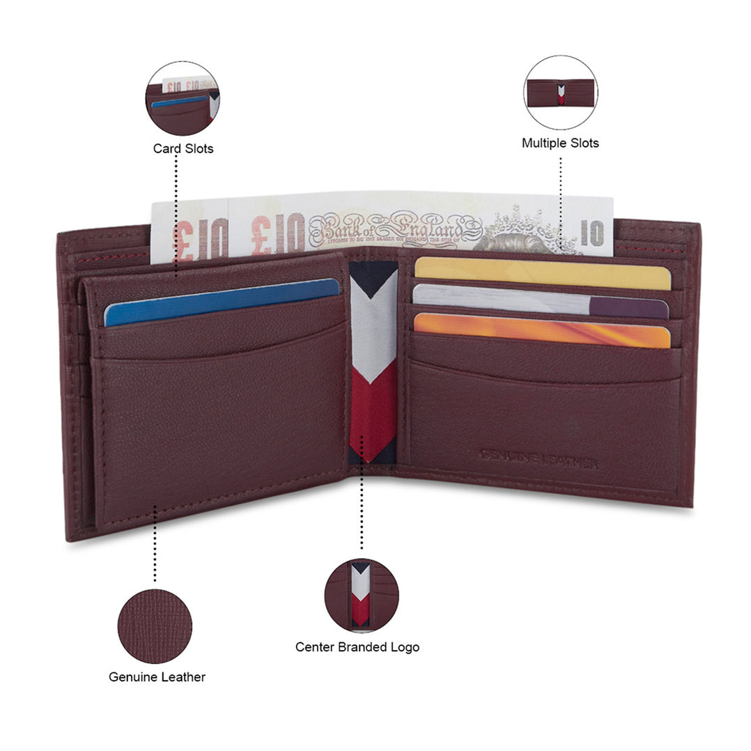 Tommy Hilfiger Marc Men's Leather Passcase Wallet — BAGLINE